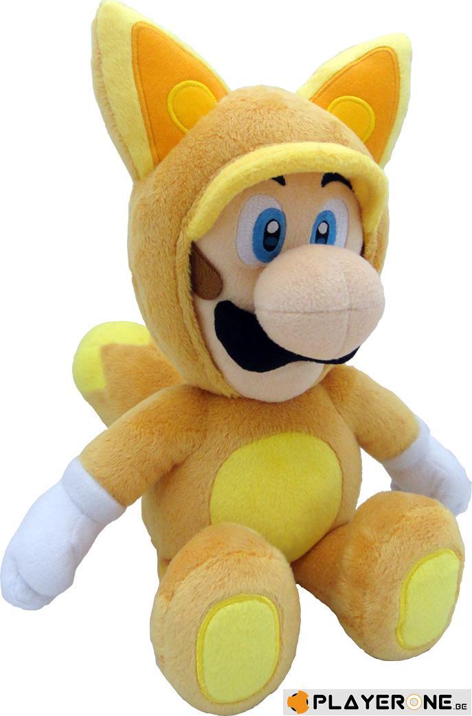 NINTENDO - SUPER MARIO - KITSUNE LUIGI Plush 33 Cm : ShopForGeek.com ...
