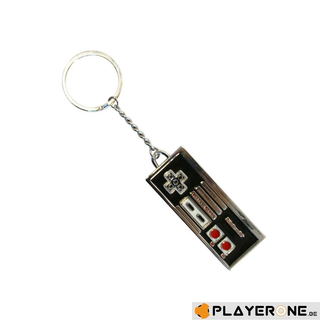 NINTENDO - NES Controller Enameled METAL Keychain : ShopForGeek.com ...