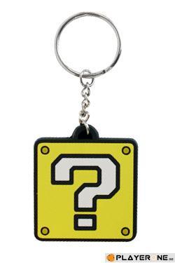 NINTENDO - Question Mark Block Rubber Key Chain : ShopForGeek.com ...