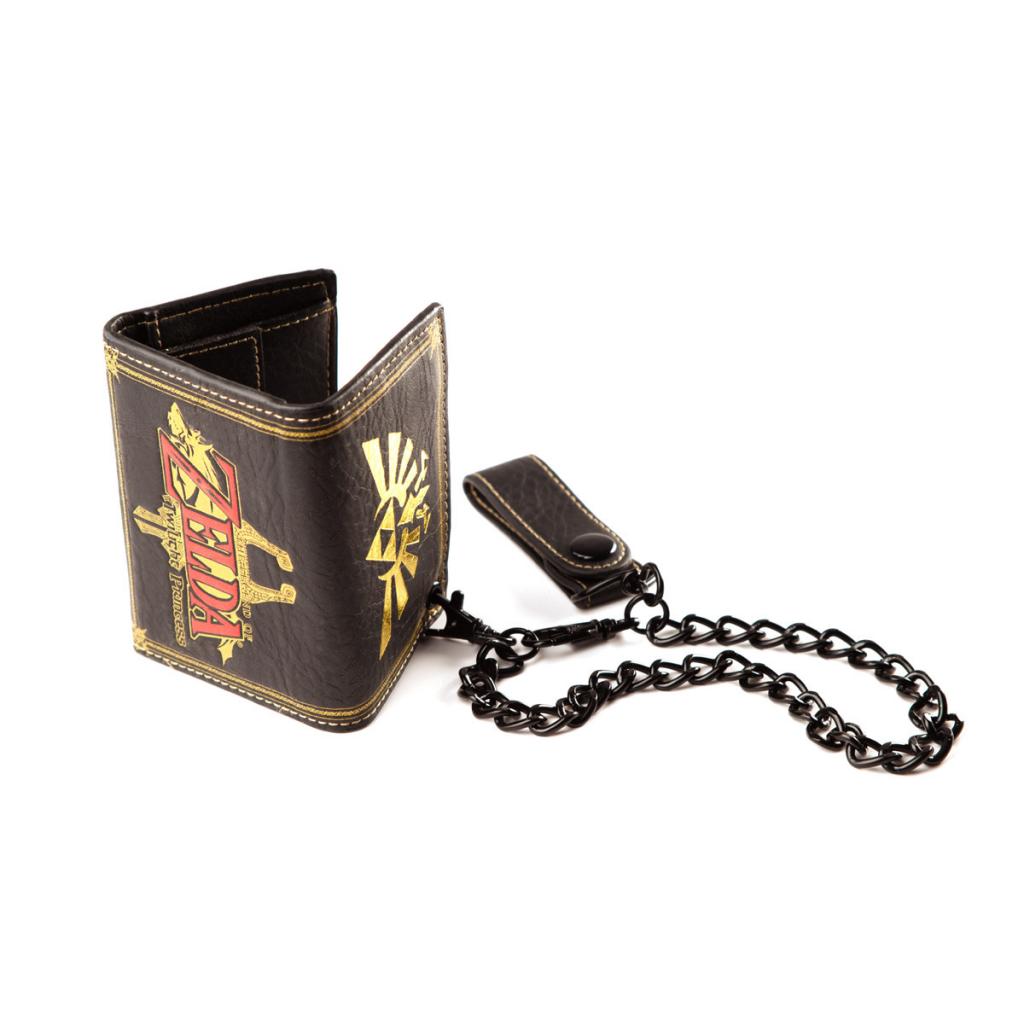 NINTENDO - ZELDA Leather Trifold Chain Wallet : ShopForGeek.com ...