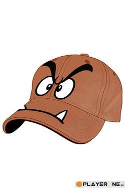 NINTENDO - Goomba Brown Adjustable Cap : ShopForGeek.com: Cap Difuzed ...