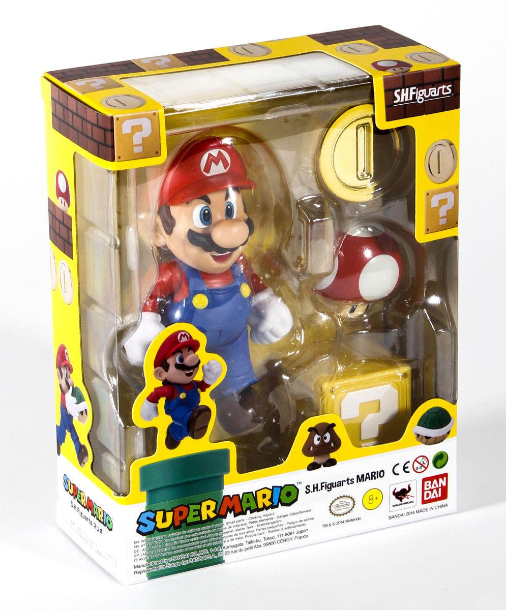 SUPER MARIO - S.H.Figuarts MARIO : ShopForGeek.com: Figurines Bandai ...