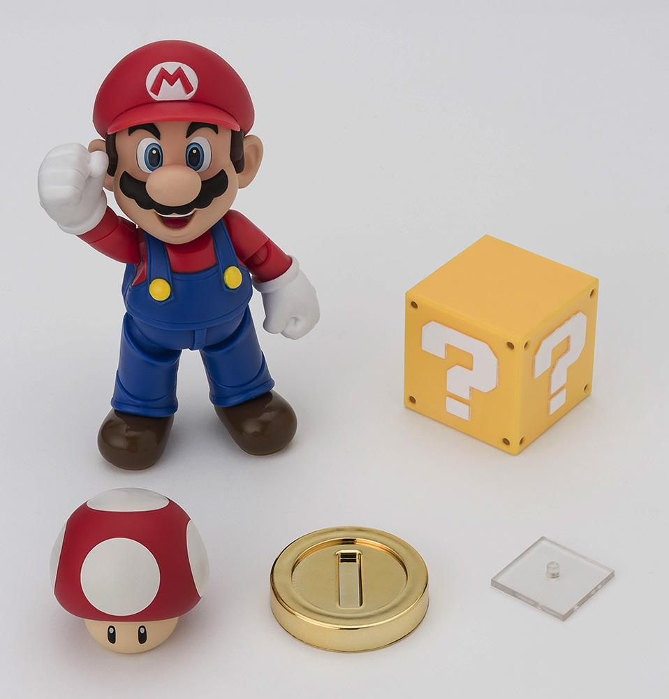 SUPER MARIO - S.H.Figuarts MARIO : ShopForGeek.com: Figurines Bandai ...