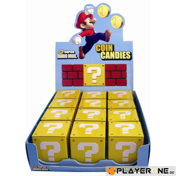 NINTENDO (Candy) - Super Mario Bros - Coin Candies (Boite de 12 ...