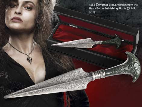 HARRY POTTER - Bellatrix Lestrange Dagger : ShopForGeek.com: Replik Noble Collection Harry Potter