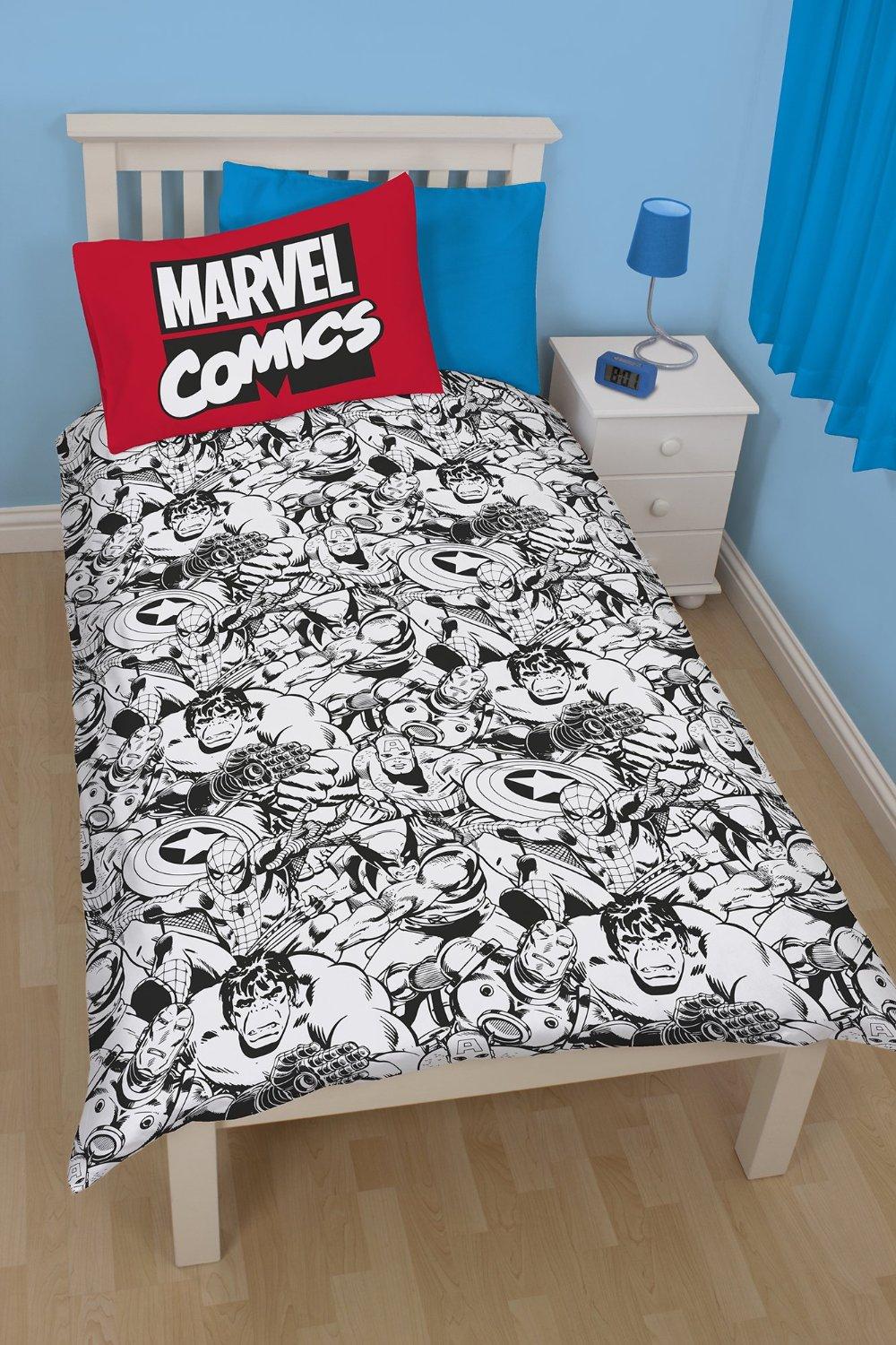 MARVEL COMICS - Bed cover 135X200 - DEFENDERS (Microfibre ...