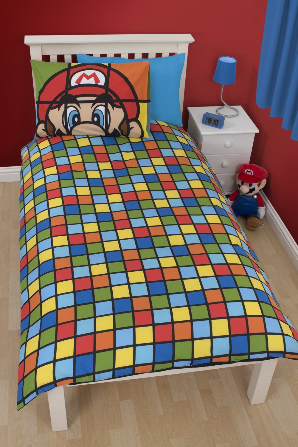 NINTENDO - Bed cover 135X200 - MARIO RETRO 01 (Poly Cotton ...