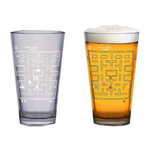 PAC-MAN - Colour Change Pint Glass : ShopForGeek.com: Figurine Paladone ...