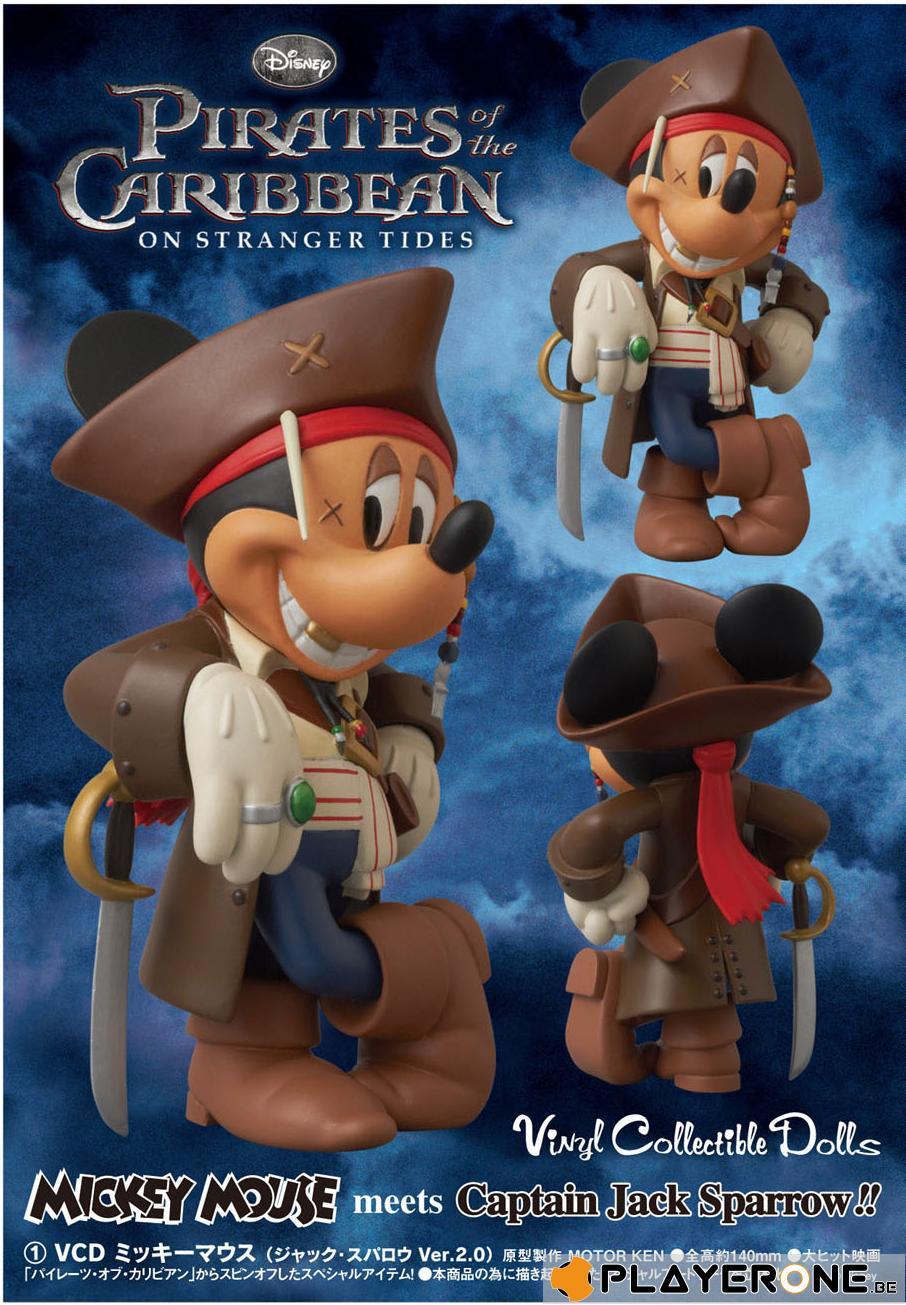 Pirate Of The Caribbean : Jack Sparrow Mickey Mouse VCD : ShopForGeek ...