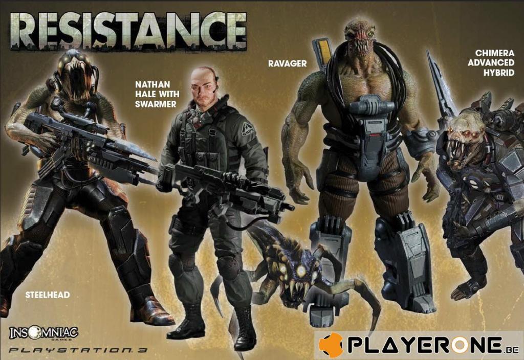 RESISTANCE : Action Figure : NATHAN HALE With SWARNER : ShopForGeek.com ...
