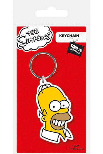 SIMPSONS - Rubber Keyring - Homer Simpsons 6 Cm : ShopForGeek.com ...
