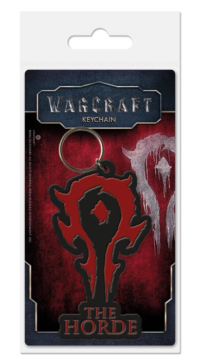 WOW - Rubber Keychain - The Horde : ShopForGeek.com: Keyring World of ...