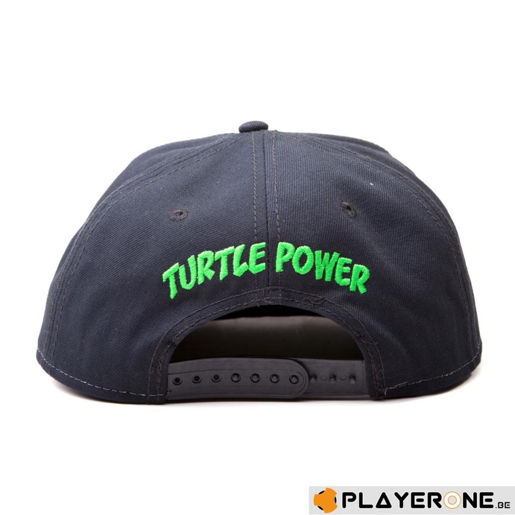 TMNT - Cap 4 Turtles Snap Back Cap Black : ShopForGeek.com: Cap Difuzed ...