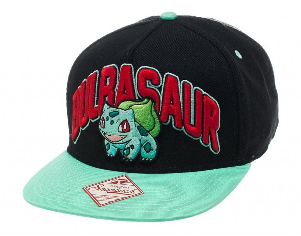 POKEMON - Cap - BULBASAUR Snapback : ShopForGeek.com: Cap Difuzed Pokemon