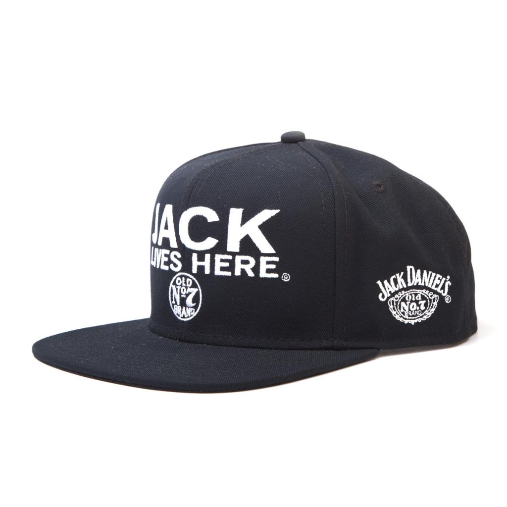 JACK DANIEL'S - Cap - Jack Lives Here : ShopForGeek.com: Cap Difuzed ...