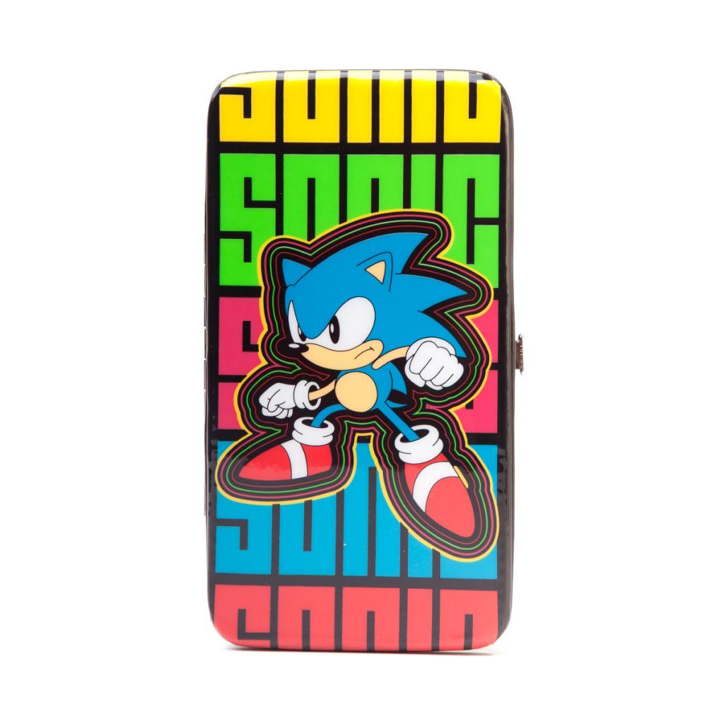 SONIC - Multi Colored Hinge Wallet With Sonic : ShopForGeek.com ...