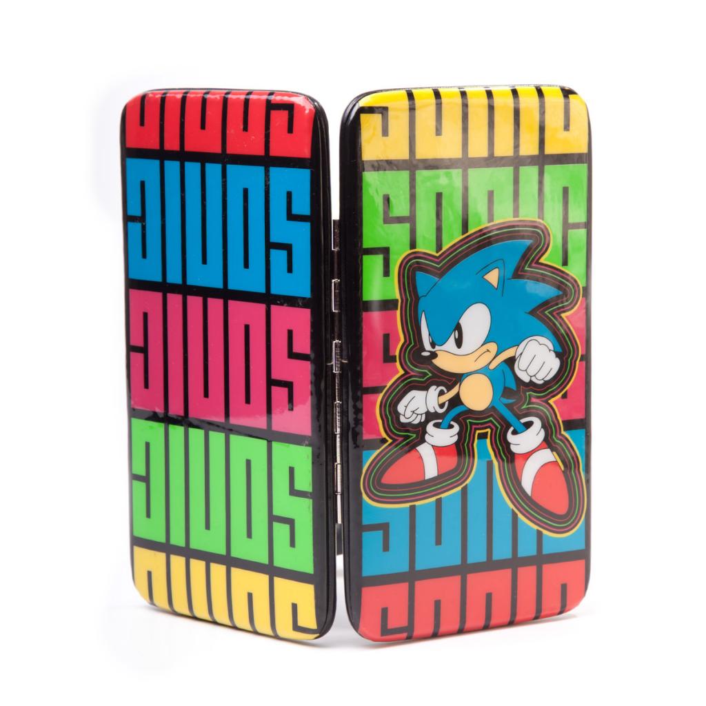 SONIC - Multi Colored Hinge Wallet With Sonic : ShopForGeek.com ...