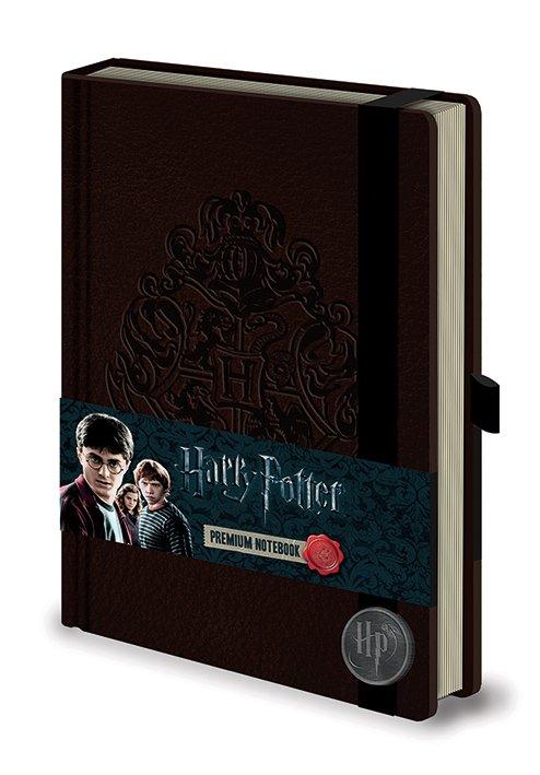 HARRY POTTER - Notebook A5 Premium - Hogwarts Crest : ShopForGeek.com ...