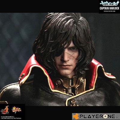 Space Pirate Captain Harlock on Arcadia Throne Sixth Scale Figure ...
