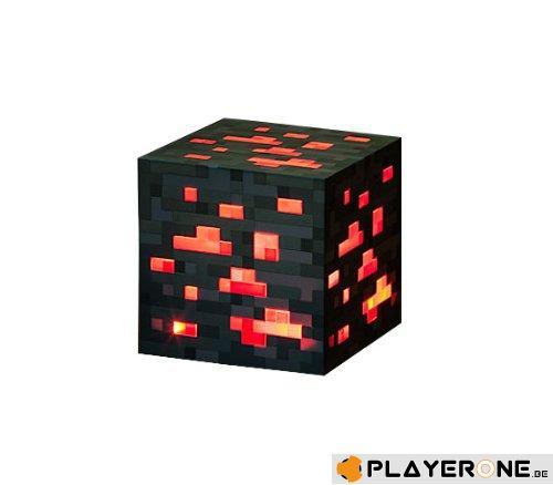 MINECRAFT - Light-Up Redstone Ore : ShopForGeek.com: Lamp Minecraft