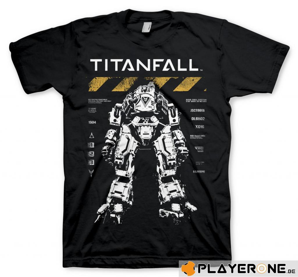 TITAN FALL - T-Shirt ATLAS SPEC (XXL) : ShopForGeek.com: T-Shirt Titan Fall