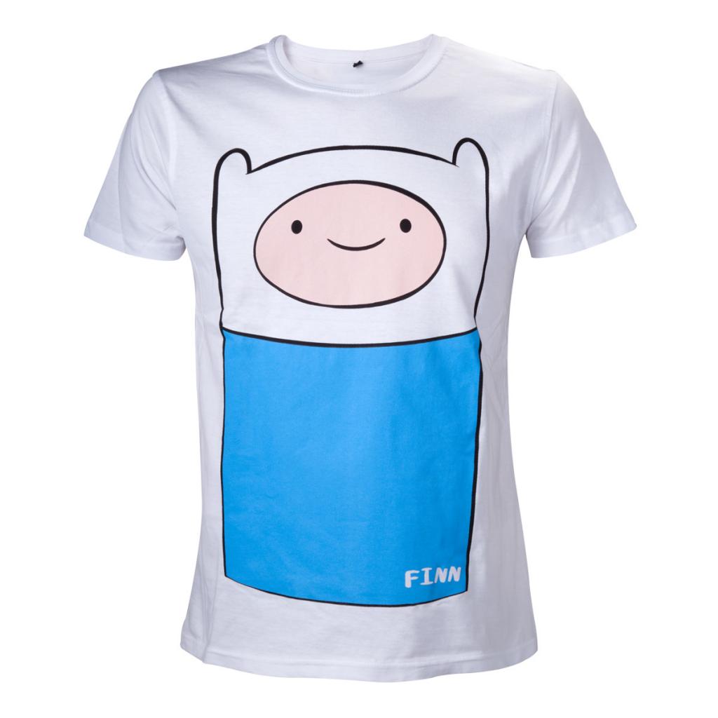 ADVENTURE TIME - T-Shirt Finn Full Front (S) : ShopForGeek.com: T-Shirt ...