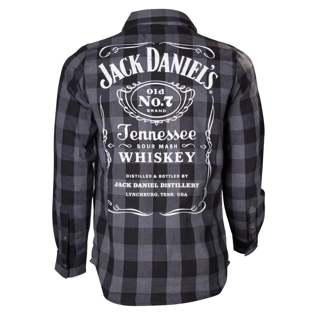 JACK DANIEL'S - Chemise - LONG Black/Grey Men (XL) : ShopForGeek.com ...