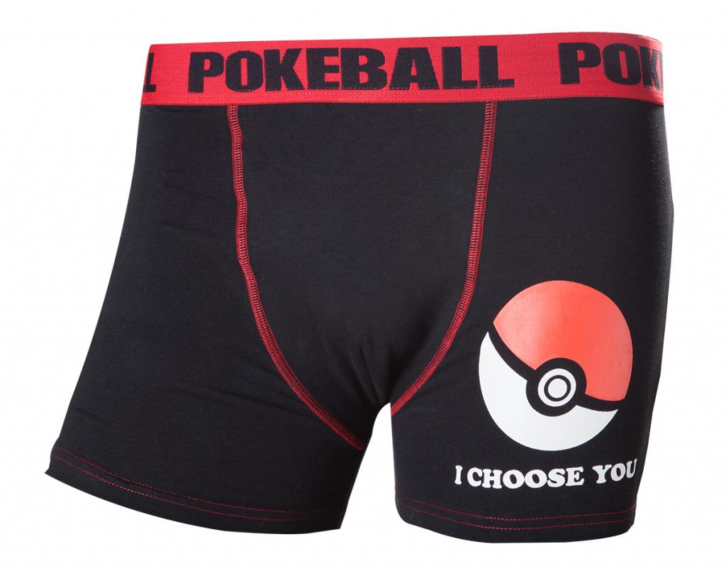 POKEMON - Boxer - Pokeball (S) : ShopForGeek.com: Vétements divers ...