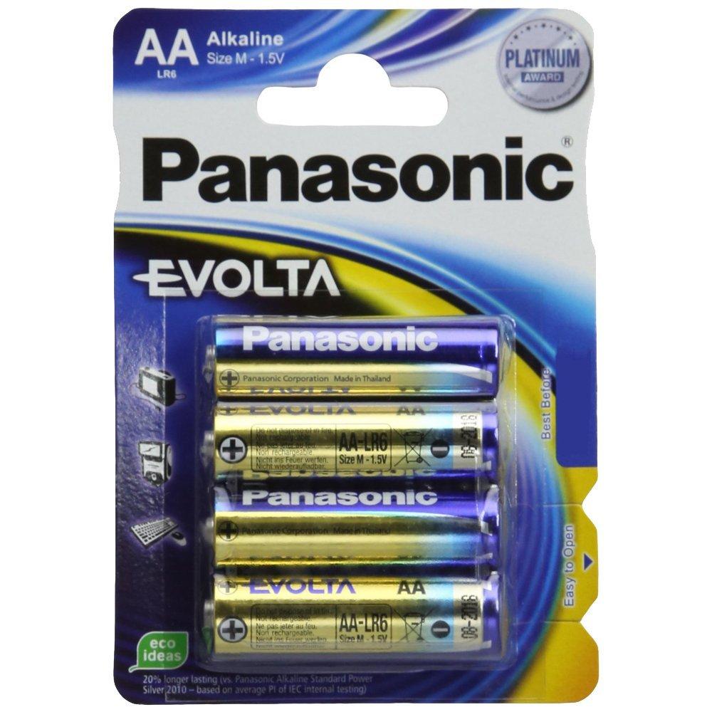 PANASONIC - Piles Alcaline Evolta AA-LR06 X 4 : ShopForGeek.com ...