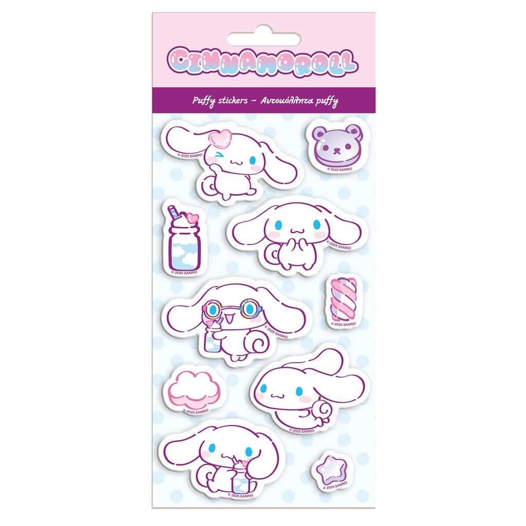 CINNAMOROLL - Puffy Stickers : ShopForGeek.com: Stickers Vamos Hello Kitty
