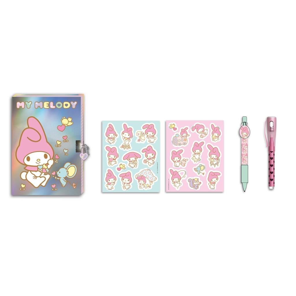 MY MELODY - Gift Box Diary with lock + accessories : ShopForGeek.com ...
