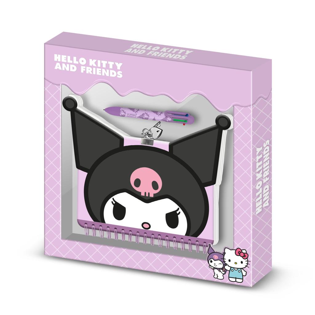 KUROMI - Head - Gift Box - Diary + Pen : ShopForGeek.com: Stationery ...