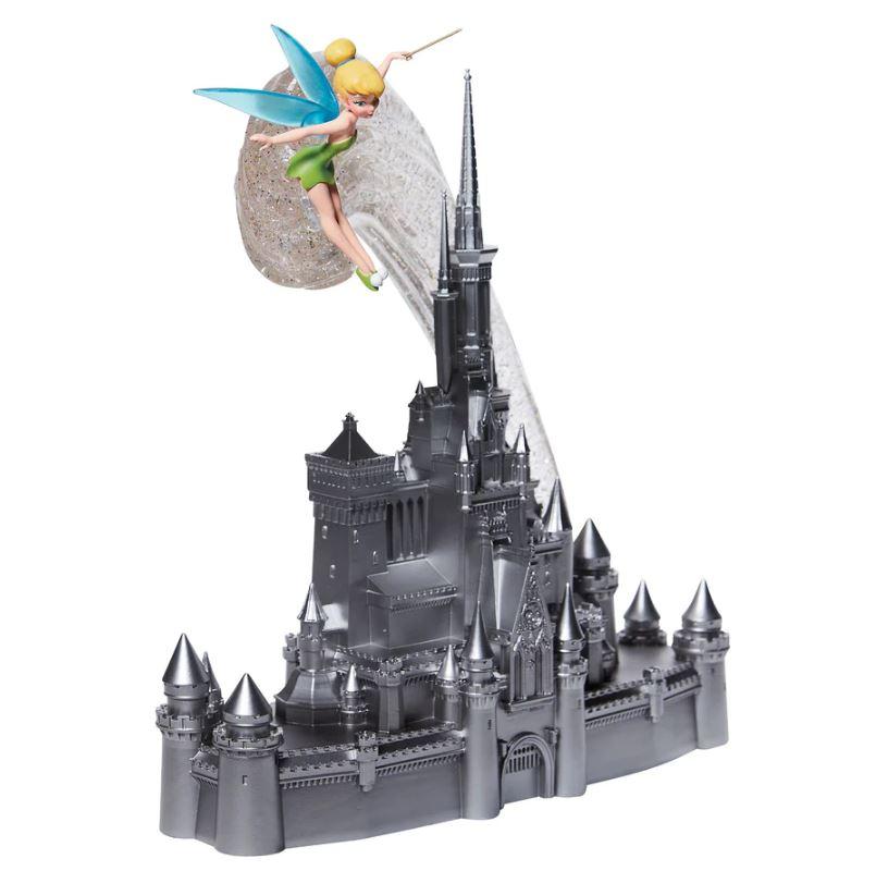 DISNEY 100 ANS - Château Disney +Fée Clochette - Figurine Enesco 30 cm ...