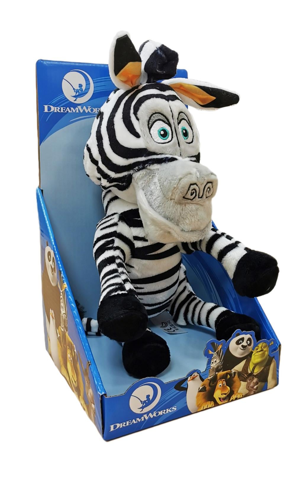 MADAGASCAR - Marty - Plush 30cm : ShopForGeek.com: Plush Barrado Dreamworks