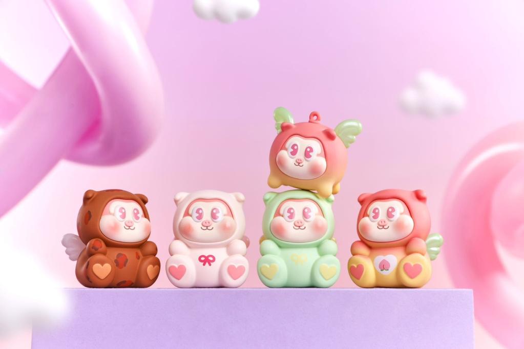 SLLO - Flying Pig - Display of 24 Mini Figures 5cm - Mystery Box ...