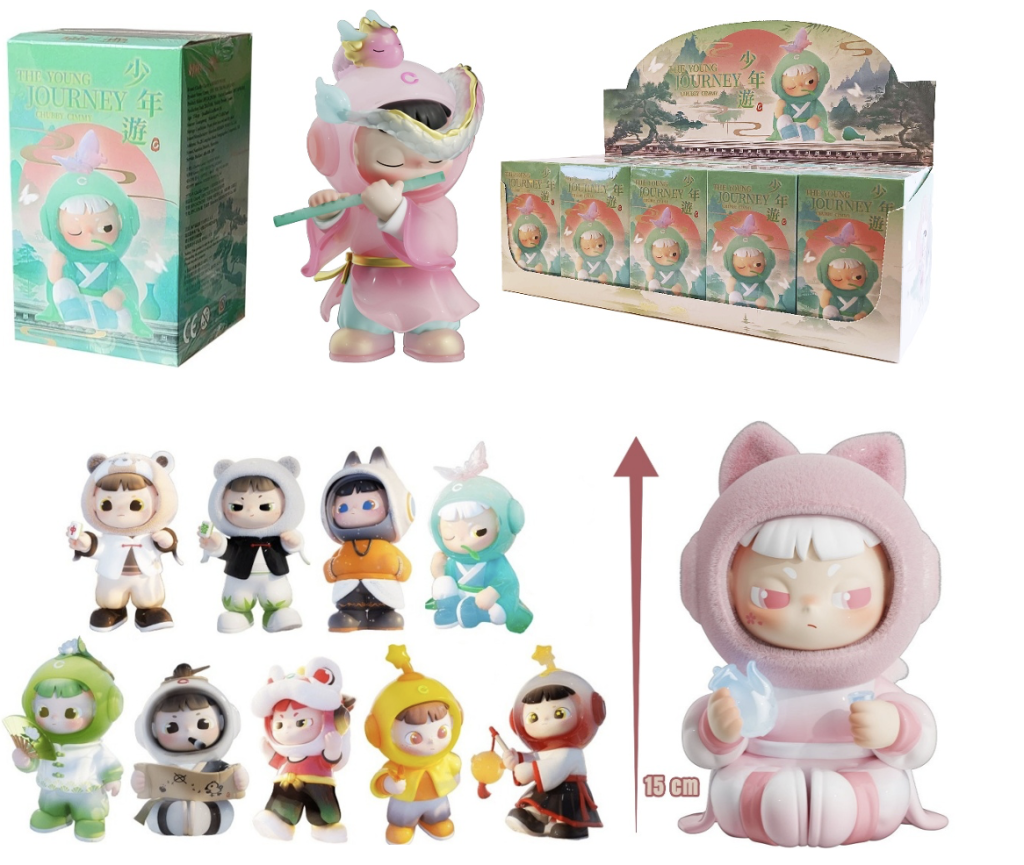 CIMMY - The Young Journey - Display of 10 Figures 15cm - Mystery Box ...