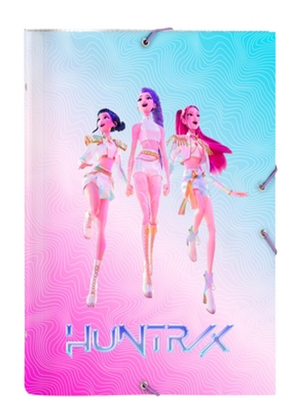 K-POP DEMON HUNTERS - Classeur à Rabats Premium avec 12 Compartiments ...