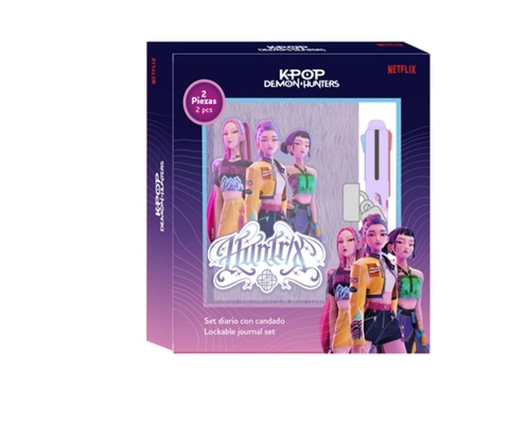 K-POP DEMON HUNTERS - Gift Box - Fur Diary + Pen : ShopForGeek.com ...