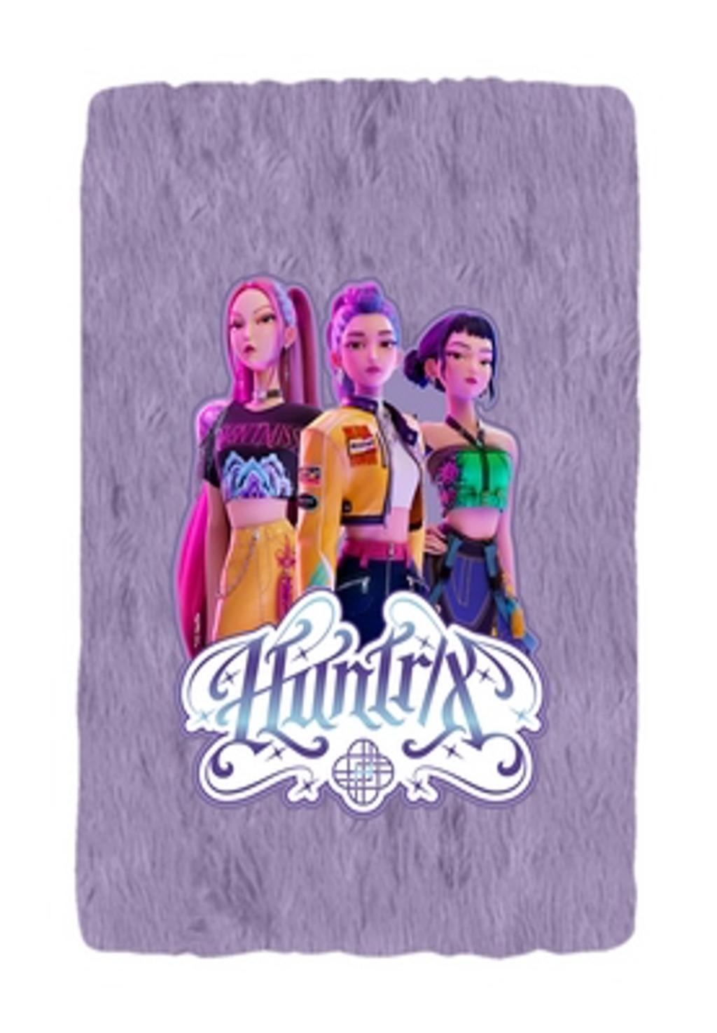 K-POP DEMON HUNTERS - Huntrix - Fluffy Notebook : ShopForGeek.com ...