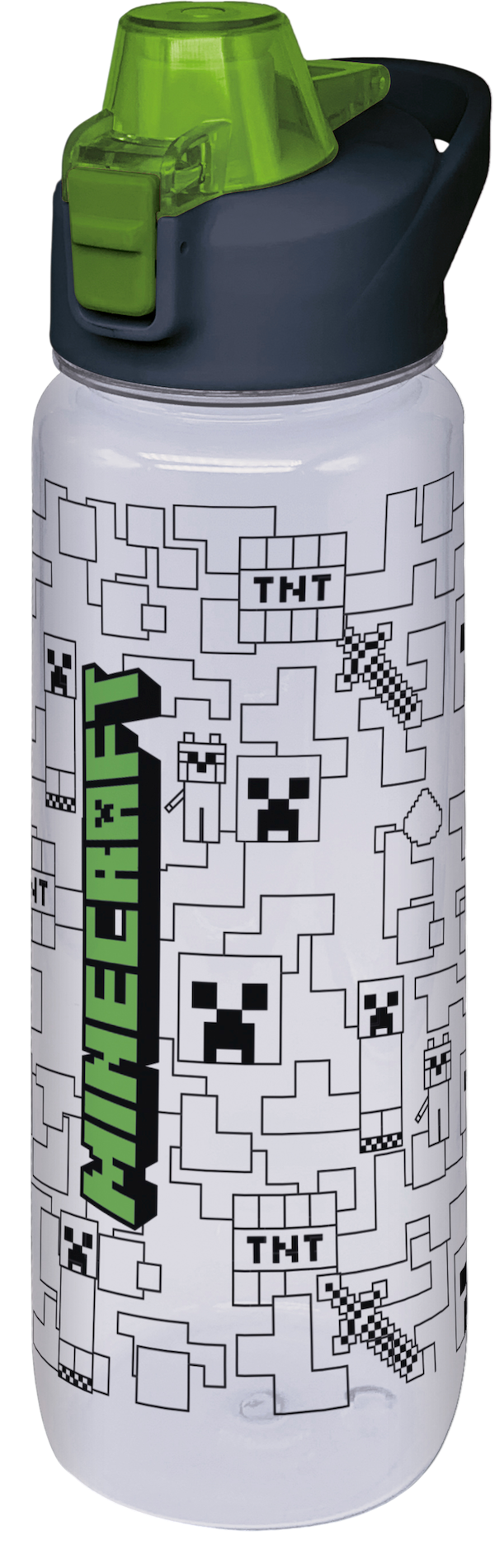 MINECRAFT - Bouteille de Sport "Lock Top" - 1075ml : ShopForGeek.com: Bouteille Stor Minecraft