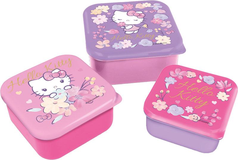 HELLO KITTY - Snack Boxes - 3 pcs : ShopForGeek.com: Pentole Stor Hello ...