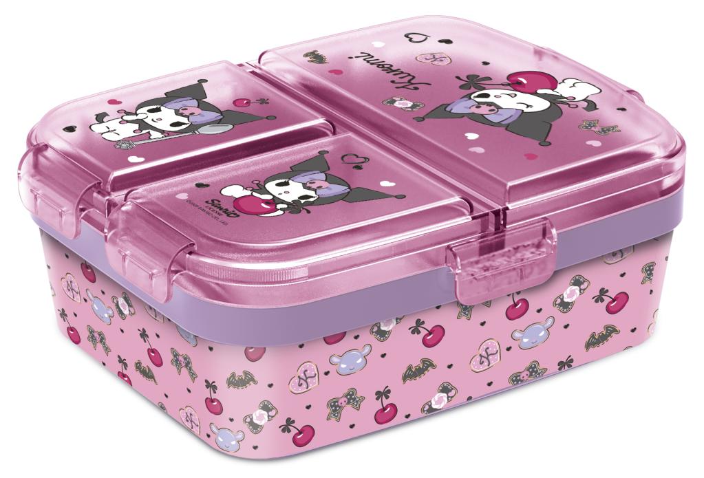 KUROMI - Lunch Box multi compartment : ShopForGeek.com: Kitchen utensil ...