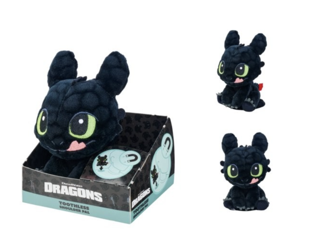 HTTD - Toothless - Plush Shoulder Pad with Magnetic -12cm : ShopForGeek ...