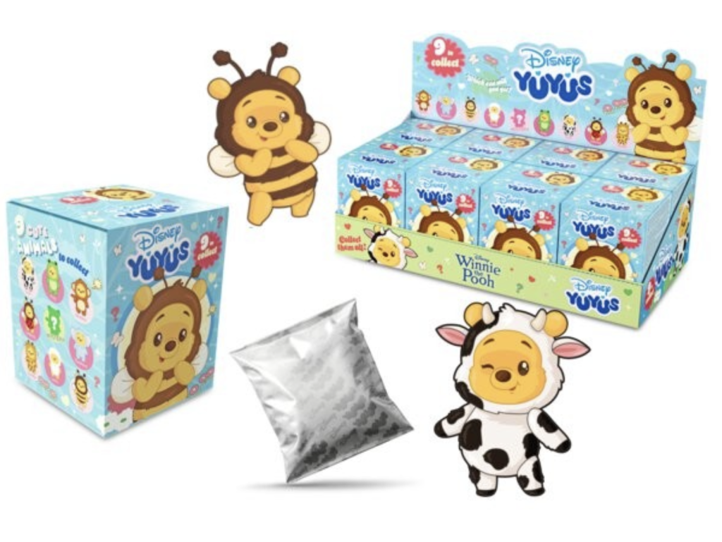 WINNIE THE POOH - Display of 8 Keychains YUYUS 12cm - 8 Models : ShopForGeek.com: Sleutelhanger ...