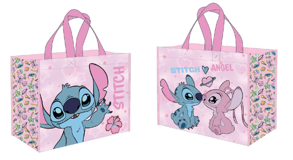 STITCH & ANGEL - Cute & Pluffy - Shopping Bag : ShopForGeek.com: Bag ...