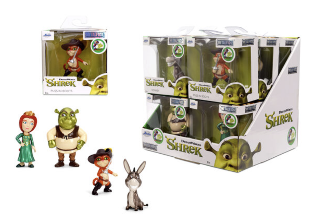 SHREK - Display of 2,5" Figures - 4 Modèles - 12pc - Wave 1 ...