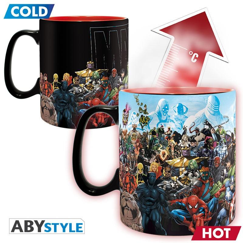 MARVEL - Mug Heat Change 460 ml - Marvel Heroes : ShopForGeek.com: Mok ...