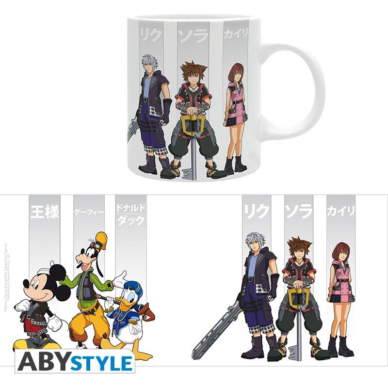 KINGDOM HEARTS - Mug 320 ml - Heros : ShopForGeek.com: Mug ABYstyle ...