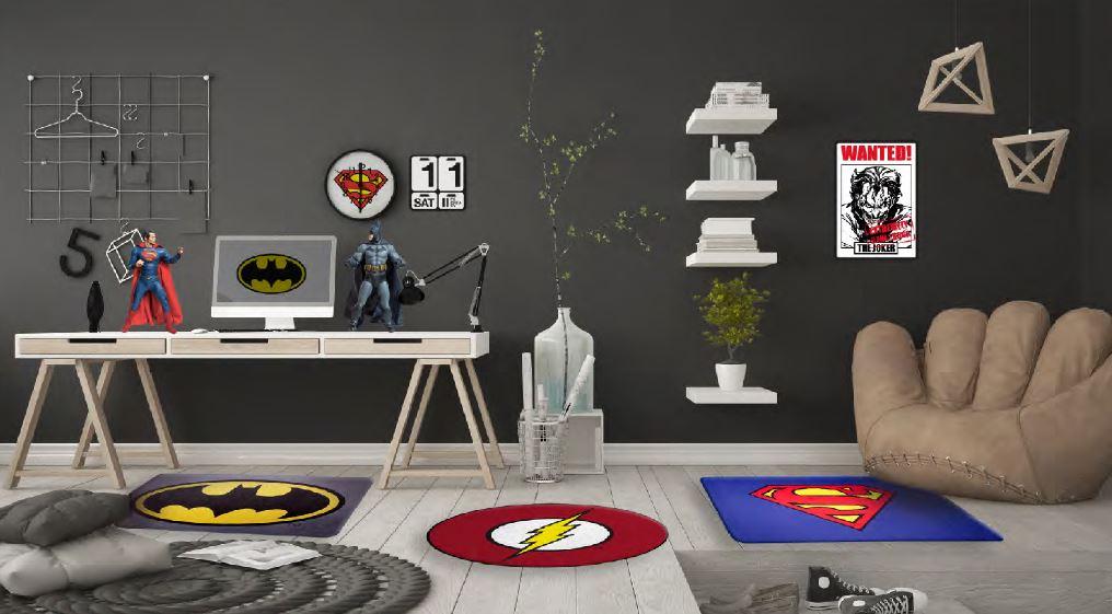 BATMAN - Microfiber mat - 70x50cm - Logo Batman : ShopForGeek.com ...
