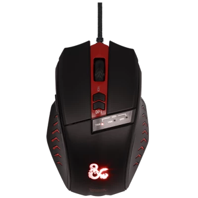 DUNGEONS AND DRAGONS - Gaming Mouse - Black and Red : ShopForGeek.com ...